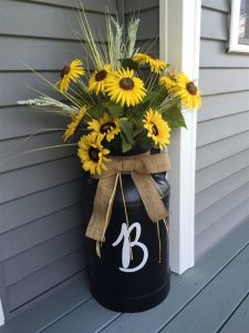 44 Useful Repurpose ideas For Vintage Milk Can