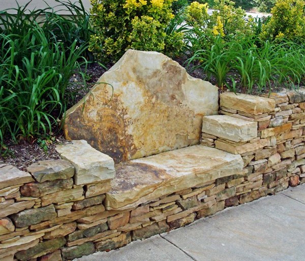An Alternative Backyard Decoration: Stone Garden Furniture