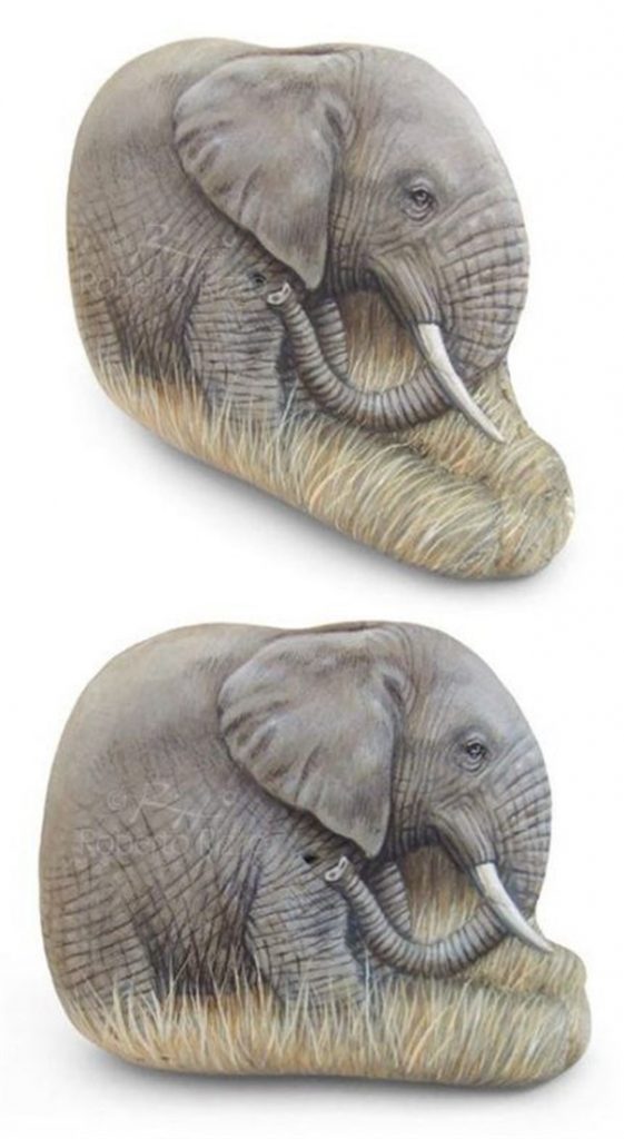 DIY Animal Painted Rock Arts