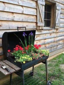 Bbq Grill Planter: DIY Practical & Repurposed Ideas