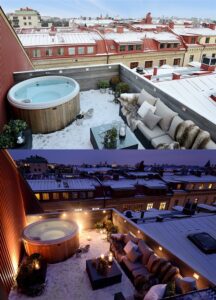 Outdoor Jacuzzi Ideas for Balconies & Terraces